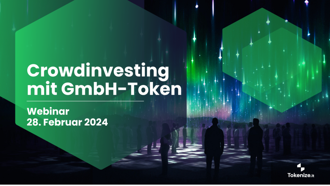 Webinar "Crowdinvesting mit GmbH-Token" - VC Magazin